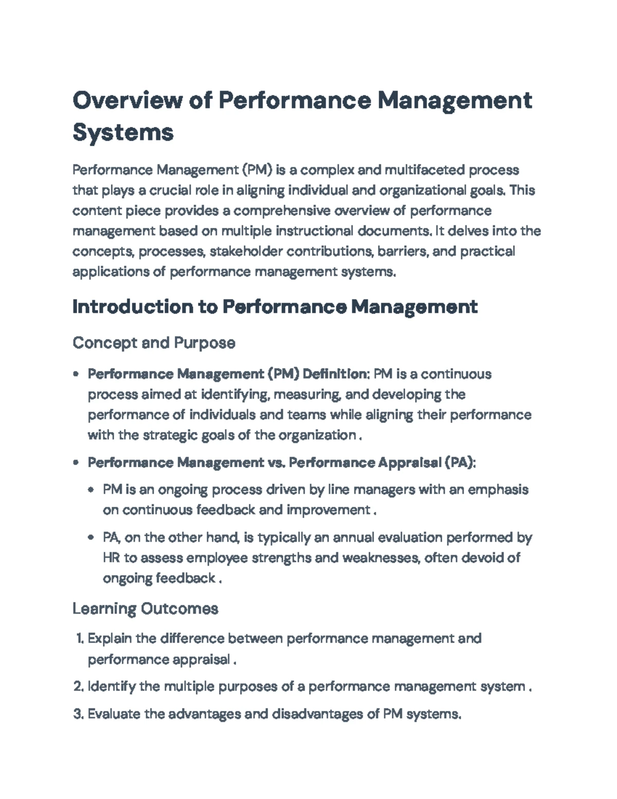 Performance Appraisal & Management: 100-Year Review (DeNisi & Murphy) - Studocu