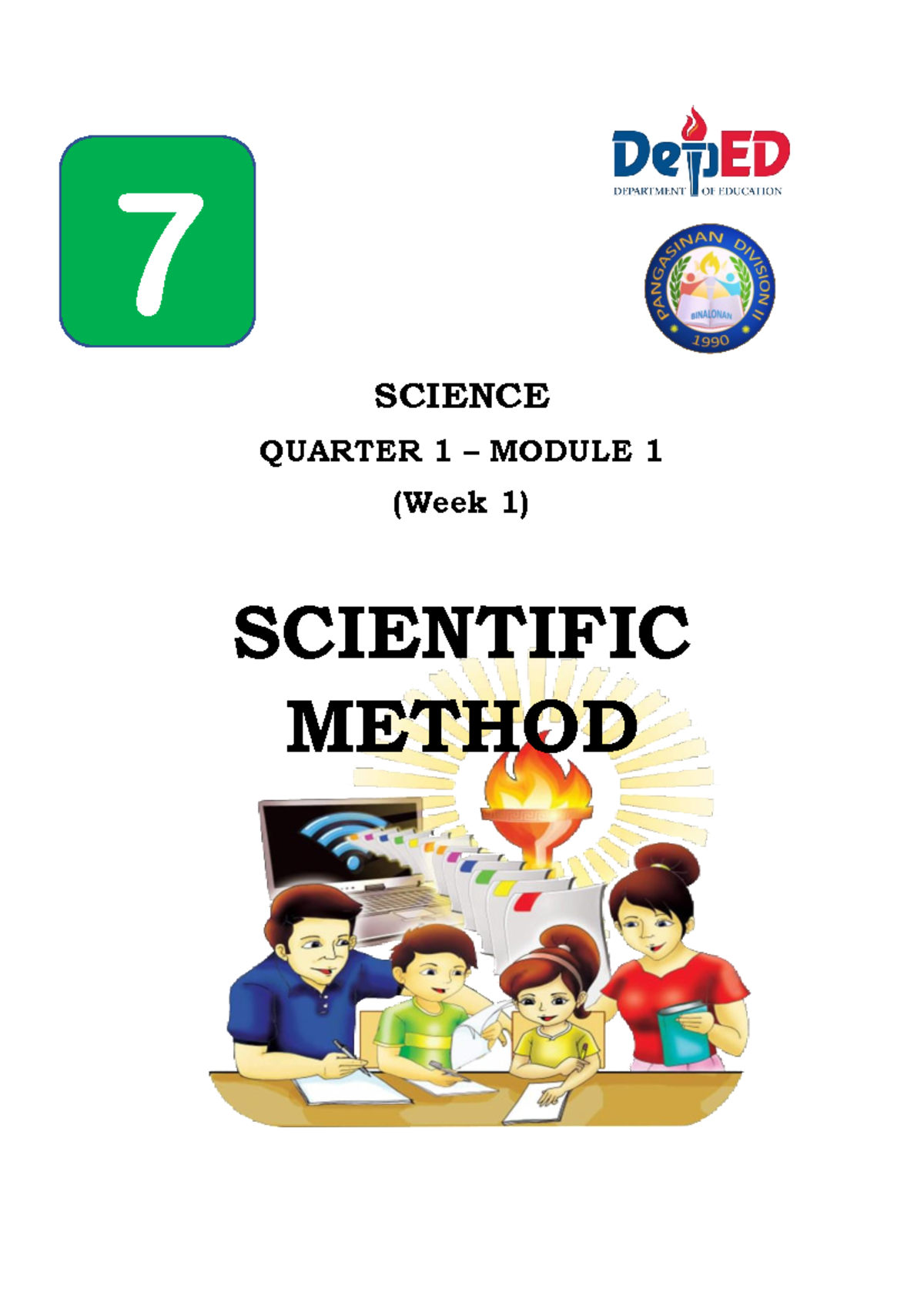 Science 7 Quarter 1 Module 1 - SCIENCE QUARTER 1 – MODULE 1 (Week 1 ...