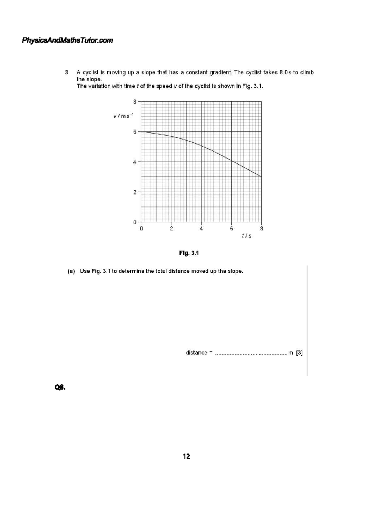 Motion HW - Physics Quiz Practice Questions - Studocu