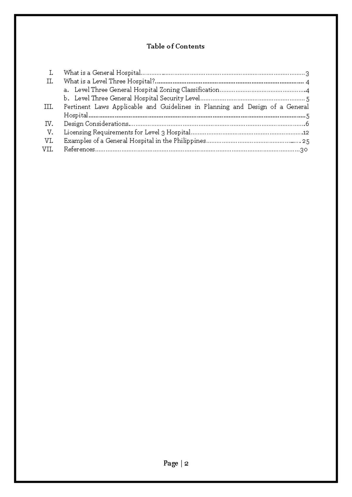 General Hospital Design and Planning Guidelines (Level 3) - Studocu