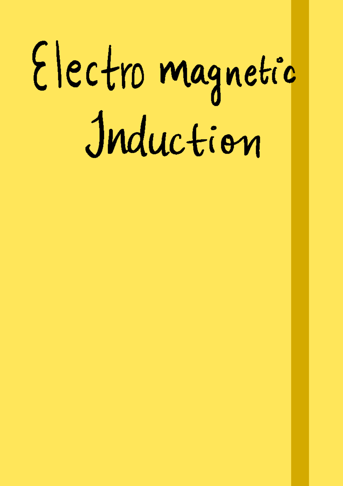 Chapter 6 Important PYQs on Electromagnetic Induction (LCBSE 2009, CAIS ...