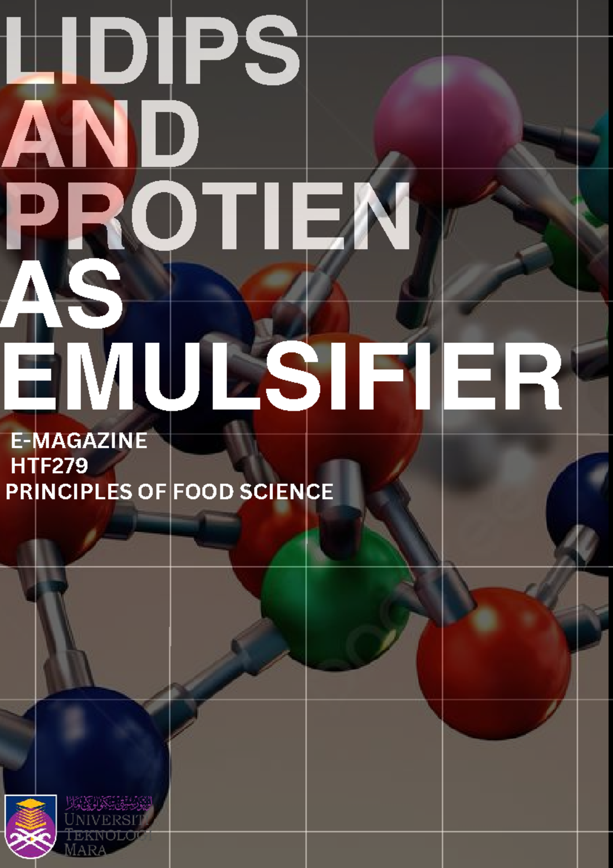 LIDIPS & PROTEINS AS EMULSIFIERS: HTF279 FOOD SCIENCE STUDY NOTES - Studocu