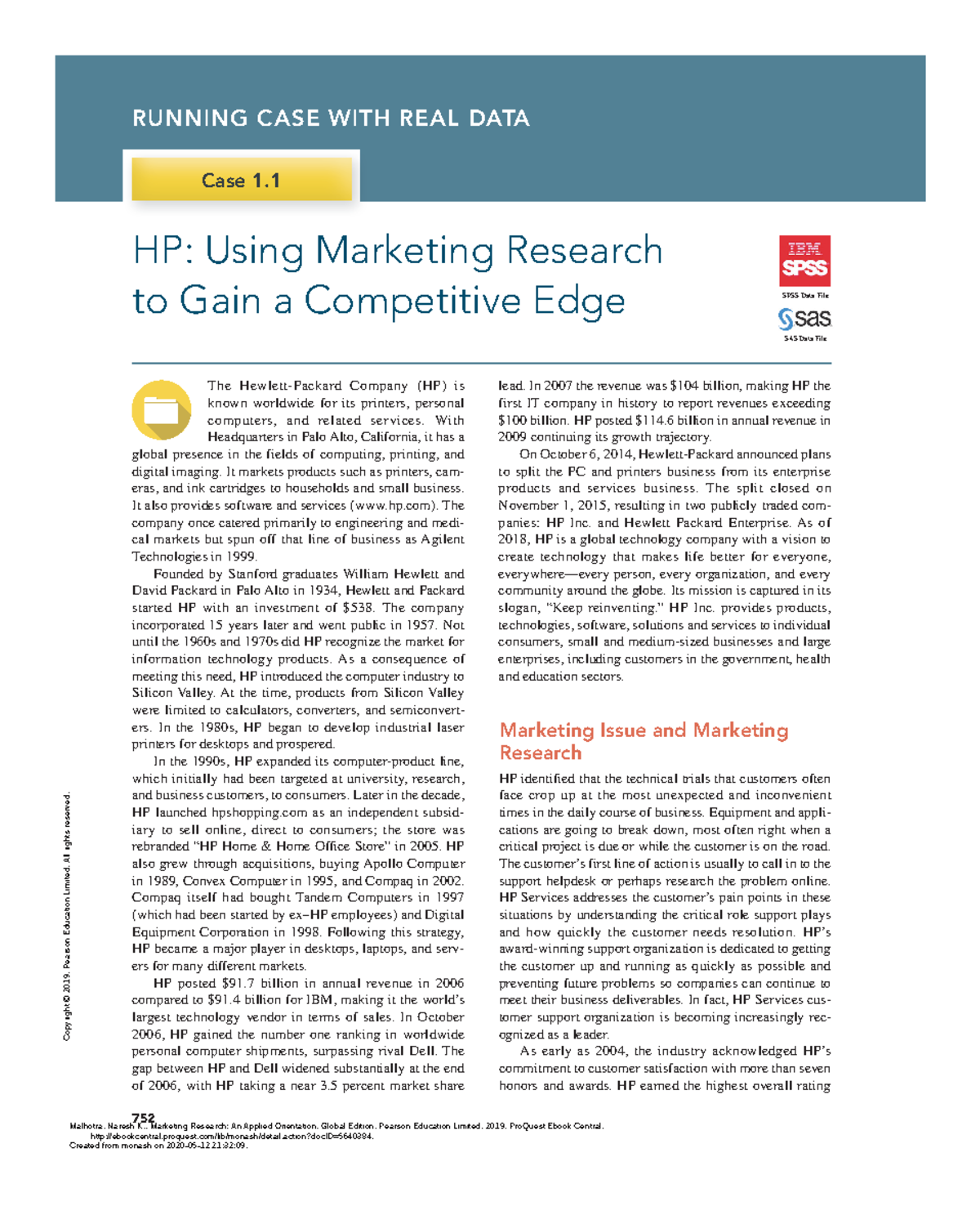 HP Case Study: Leveraging Marketing Research for Competitive Advantage ...
