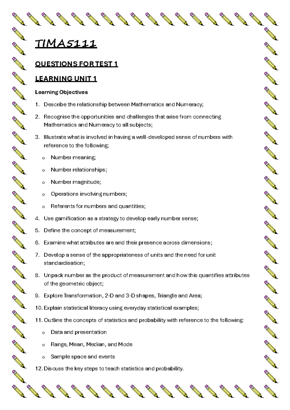 Length Lessons Grade 5 2021 - Mathematics GRADE 5 Resources DBE ...