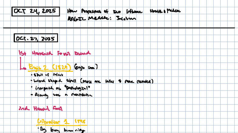 Anthro 101: Lecture Notes on Human Evolution and Bipedalism - Studocu