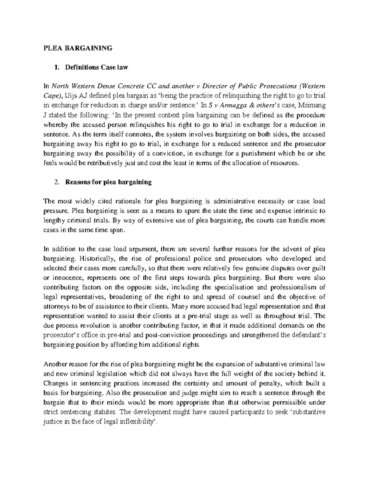 Recusal Application - RECUSAL APPLICATION IN THE ...