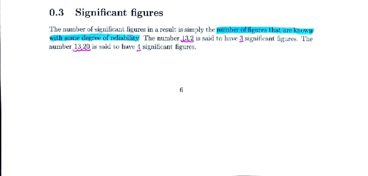 Significant Figures: Understanding Rules and Calculations (CHEM 101 ...