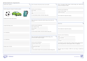 GCSE AQA Physics Higher P6-P10 Comprehensive Study Notes - Studocu