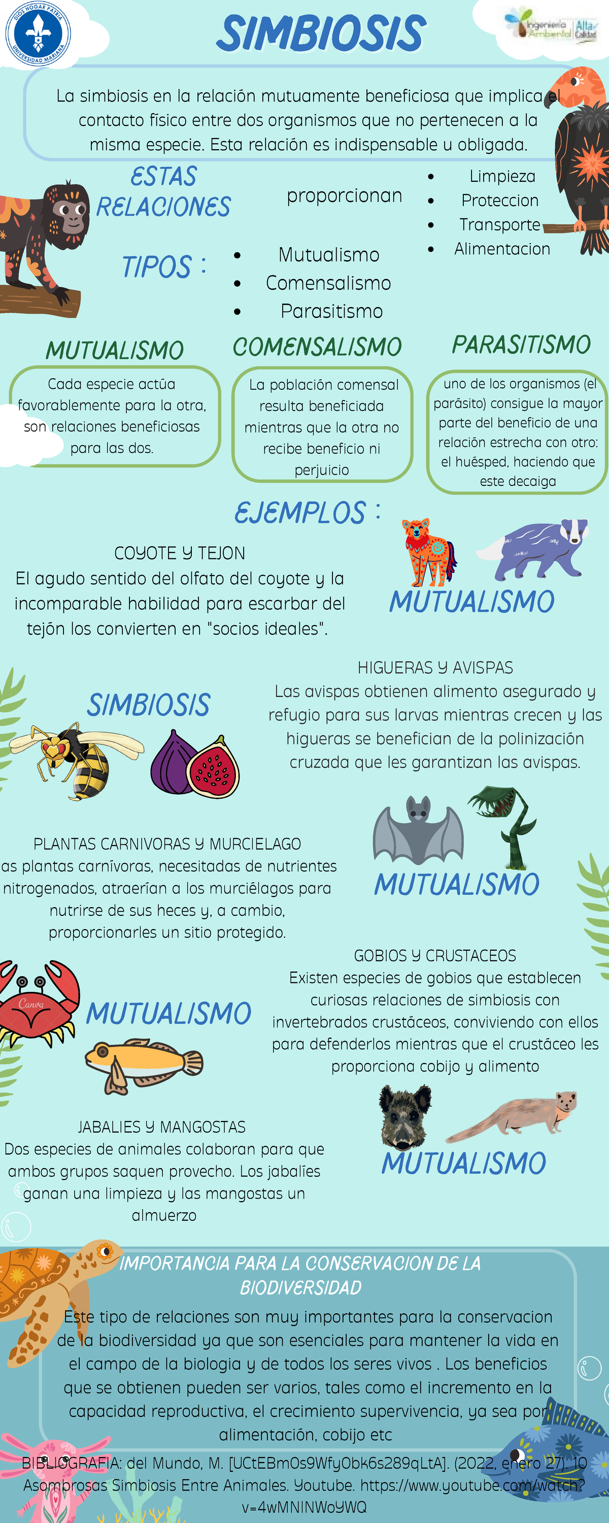 Interacciones Simbióticas: Mutualismo en la Biodiversidad - Studocu