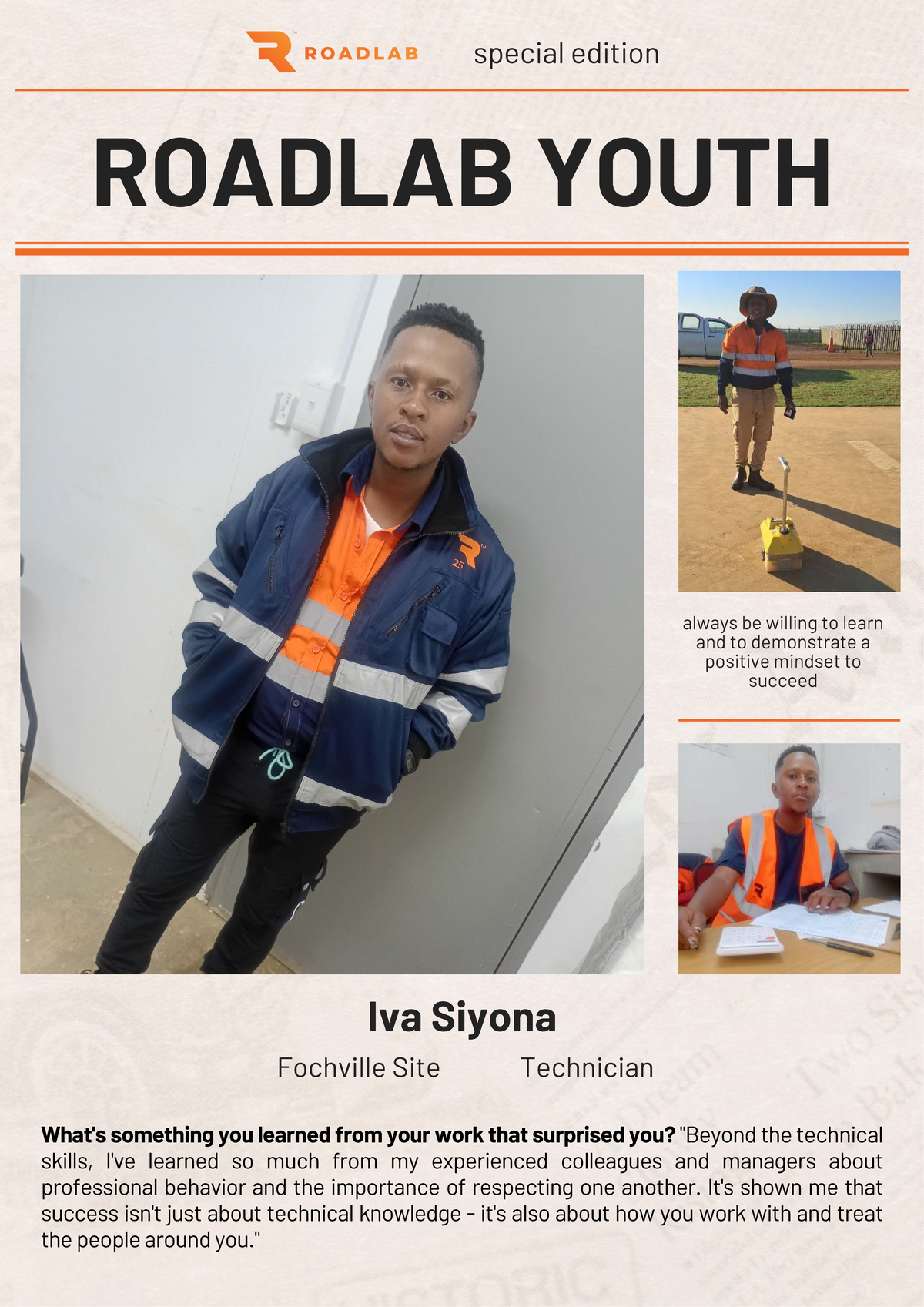 Special Edition ROADLAB YOUTH: Insights from Young Professionals - Studocu