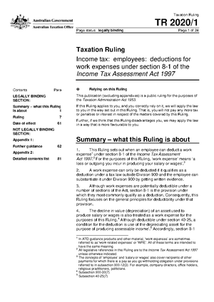 ATO Practice Statement PS LA 2005-024: Guidance on Part IVA Application ...