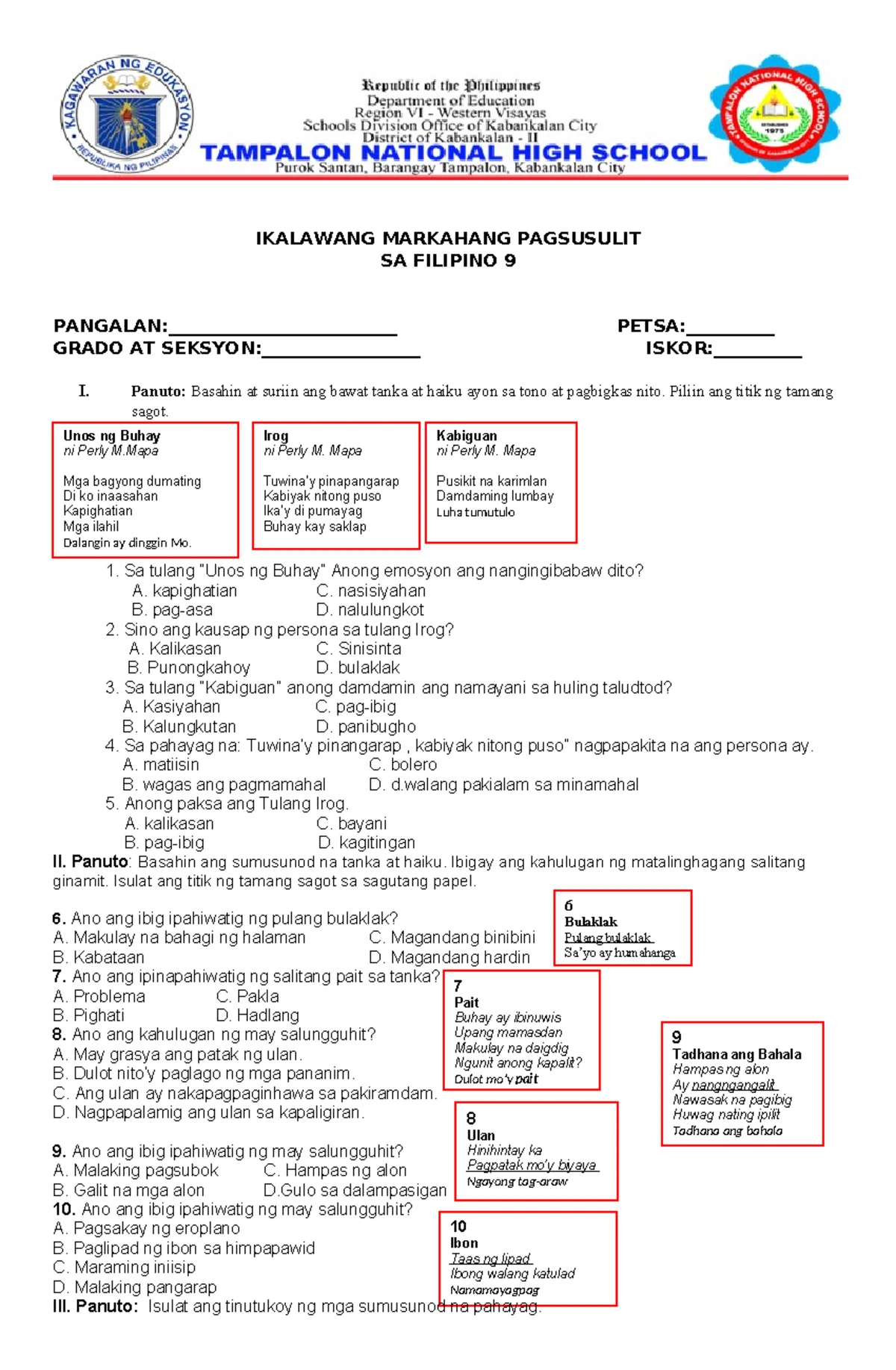 CRLA Emergent Readers Profile: Levels & Key Skills Descriptions - Studocu
