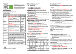 Cs2109s-midterm-cheatsheet - CS2109S AY22/23 Sem 2 github/jasonqiu 01. Introduction Agent ...