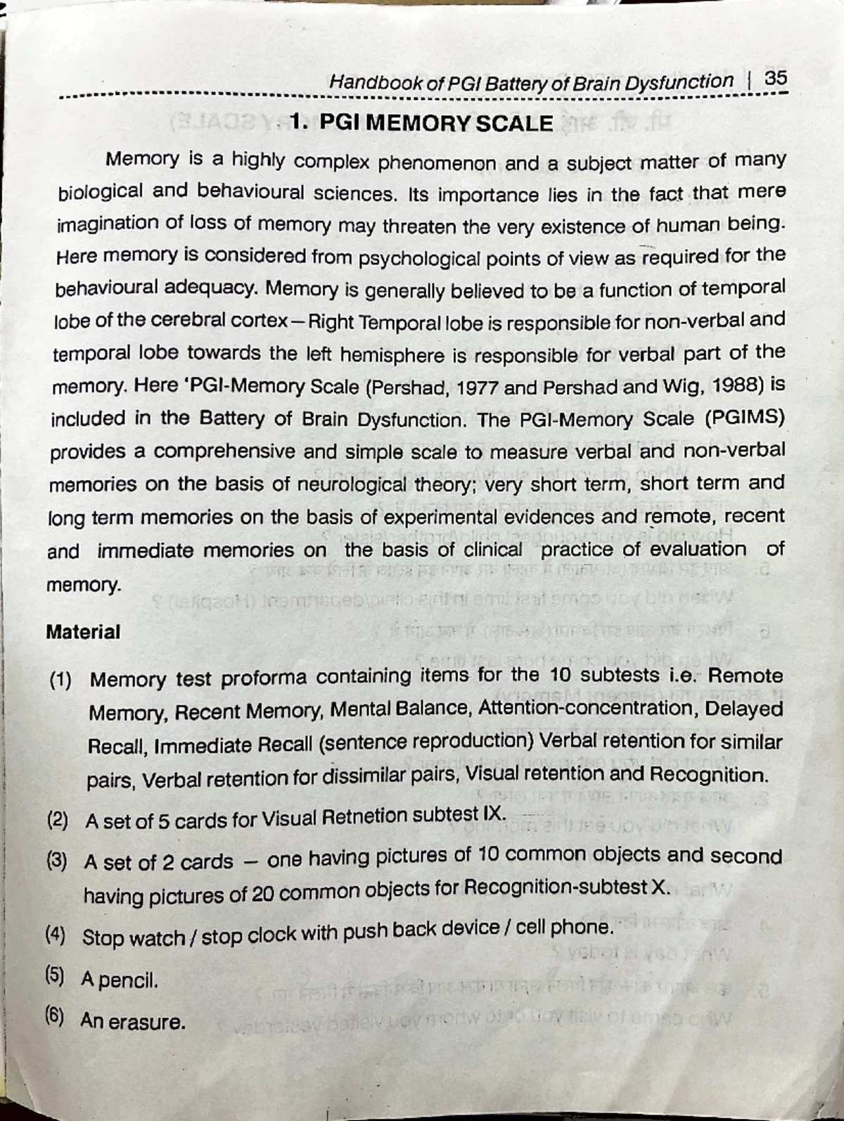 Revised Title: PGI Subtest 2: Battery of Performance Intelligence Tests ...