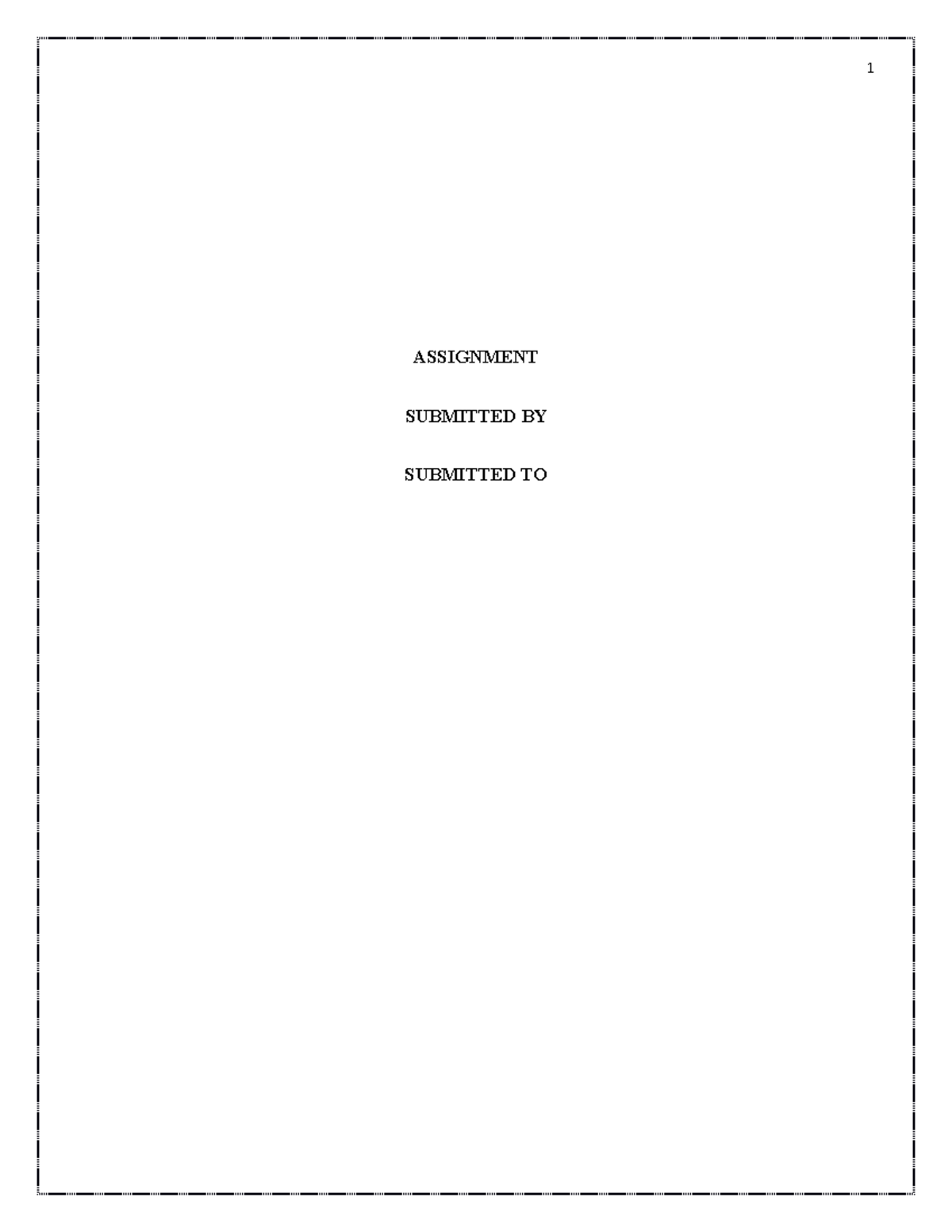 Data mining - ASSIGNMENT SUBMITTED BY SUBMITTED TO TABLE OF CONTENTS ...