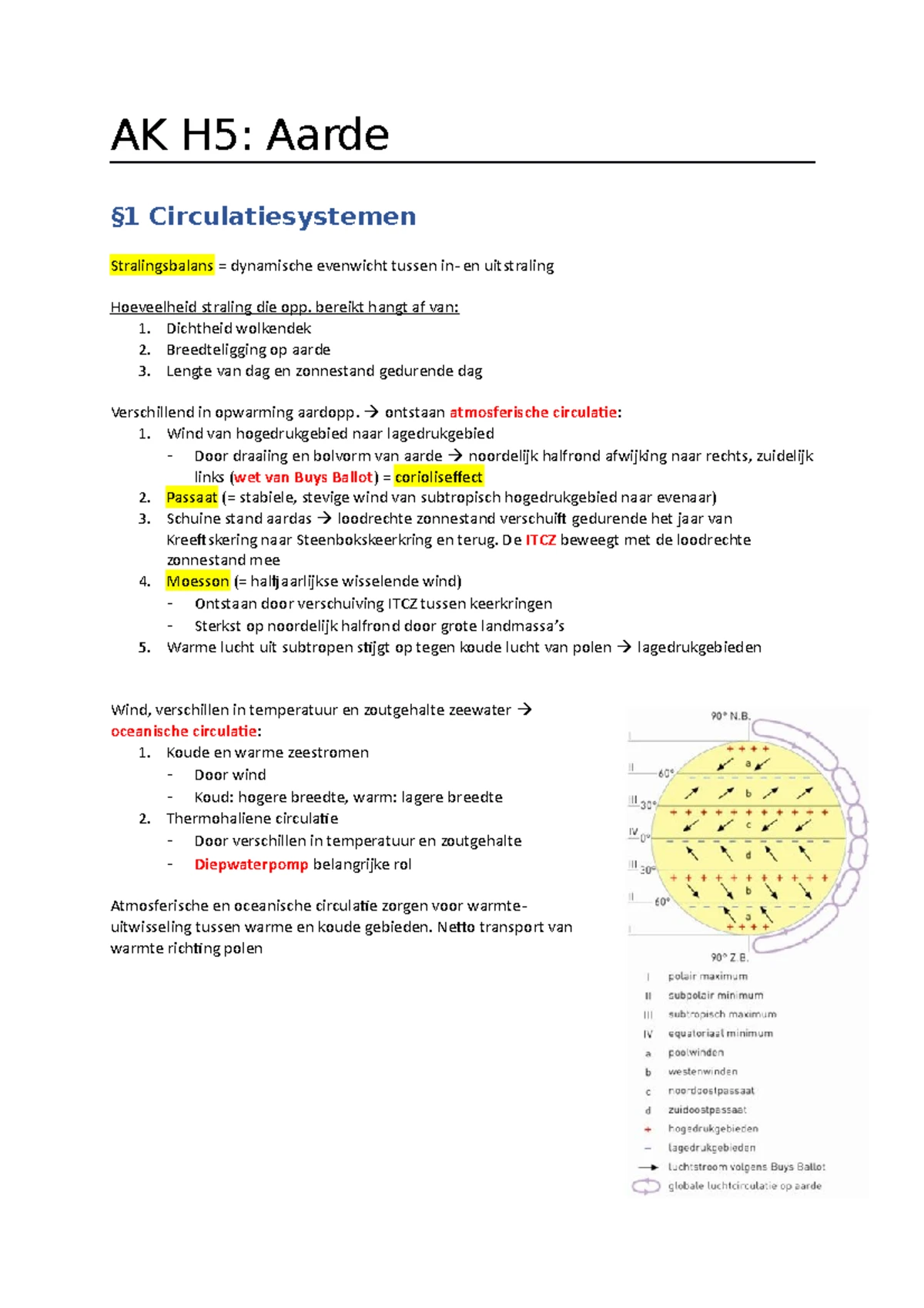 Aardrijkskunde Hoofdstuk 6 - De invloed van de golfstroom Europa ligt ...