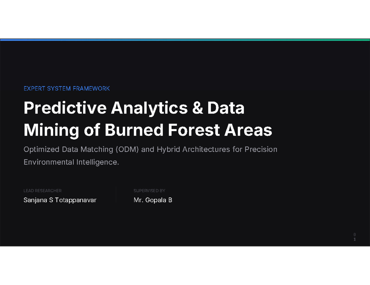 Optimized Data Matching for Predictive Analytics in Forest Fire Risk ...