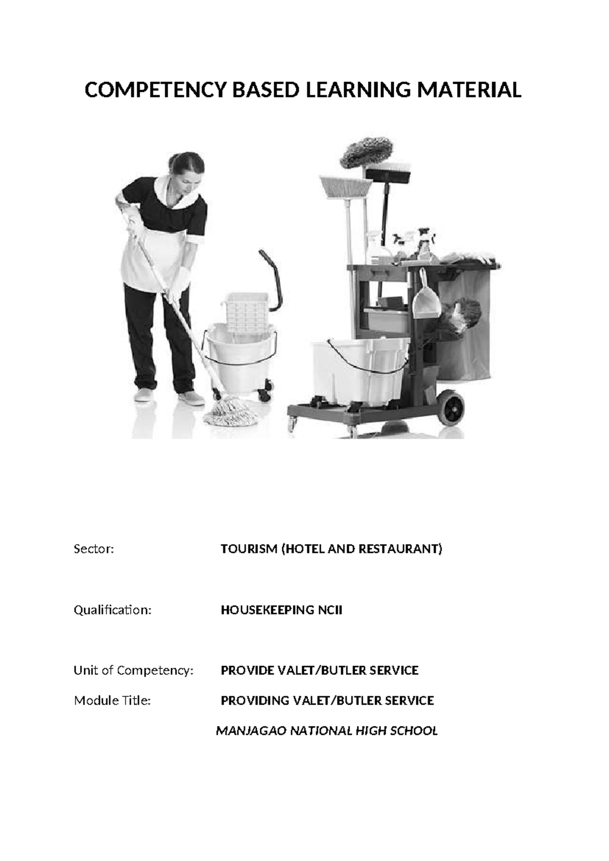 4.2. Cover PAGE CBLM - "Bachelor of Technology Livelihood Education"-AFA - COMPETENCY BASED ...