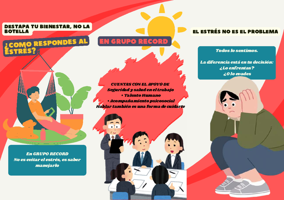 Destapa Tu Bienestar: Manejo del Estrés en Grupo Record - Studocu