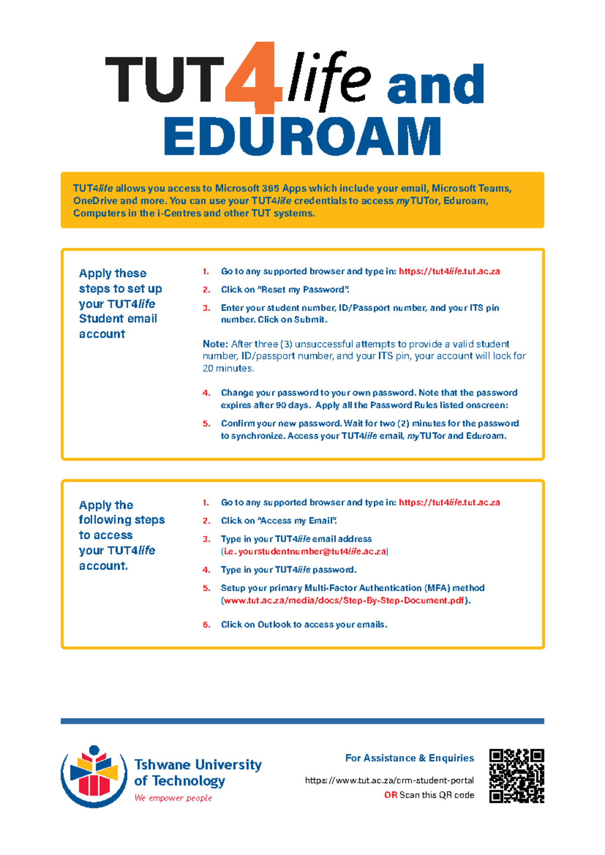 TUT4Life and Eduroam Setup Guide - Essential Steps for Students - Studocu