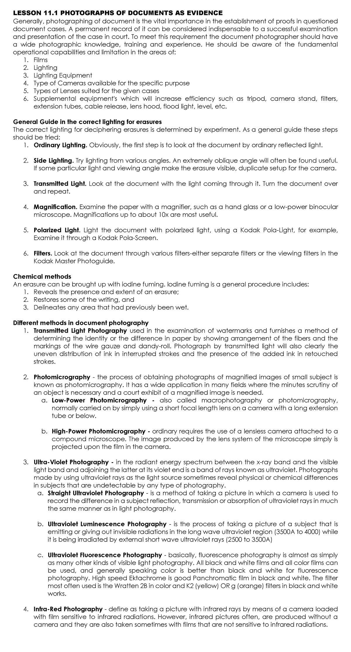 QD Procedures for Preparing & Presenting Disputed Documents in Court ...