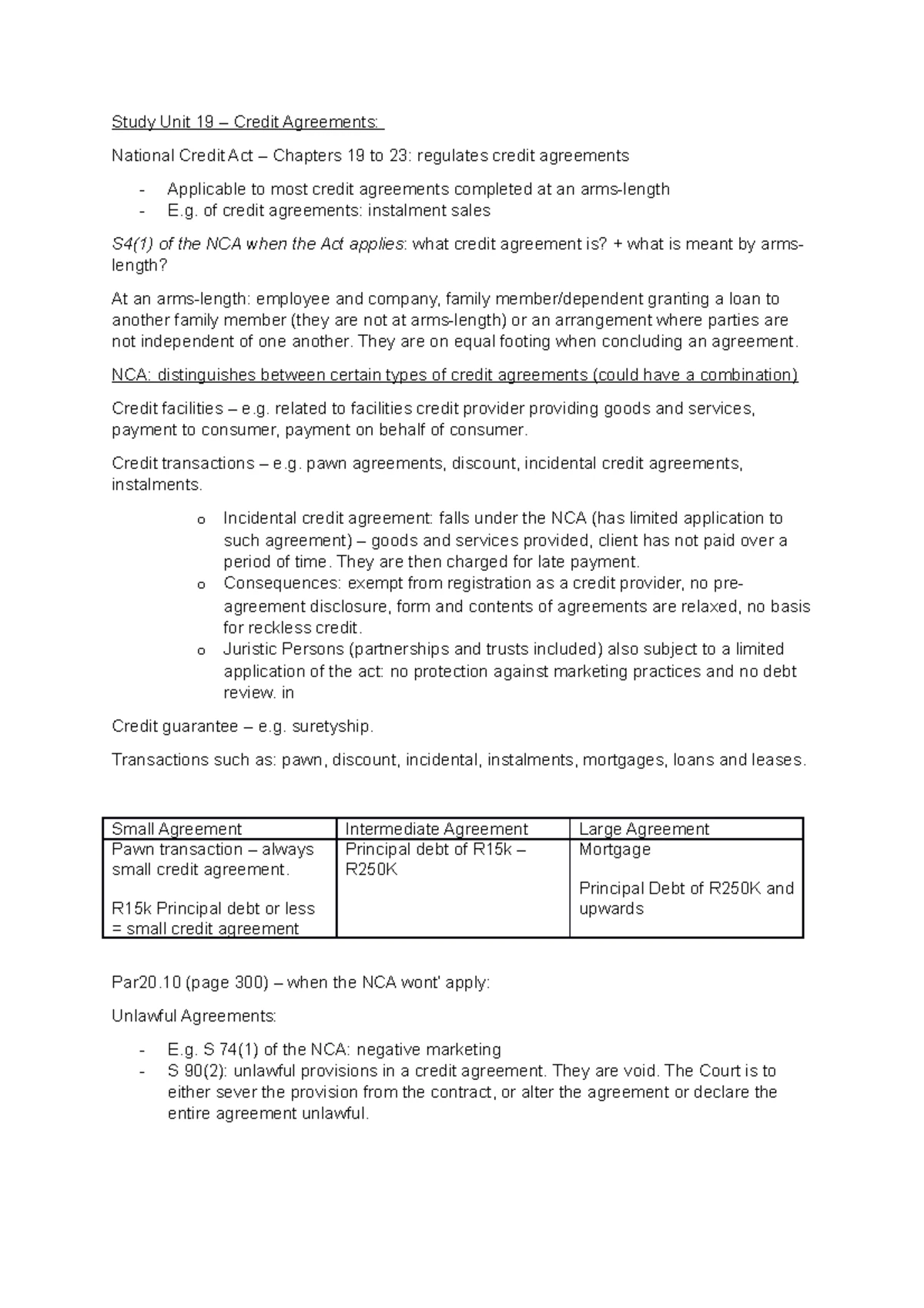 Chapter 6 Possibility - The Agreement must be Possible Legal ...