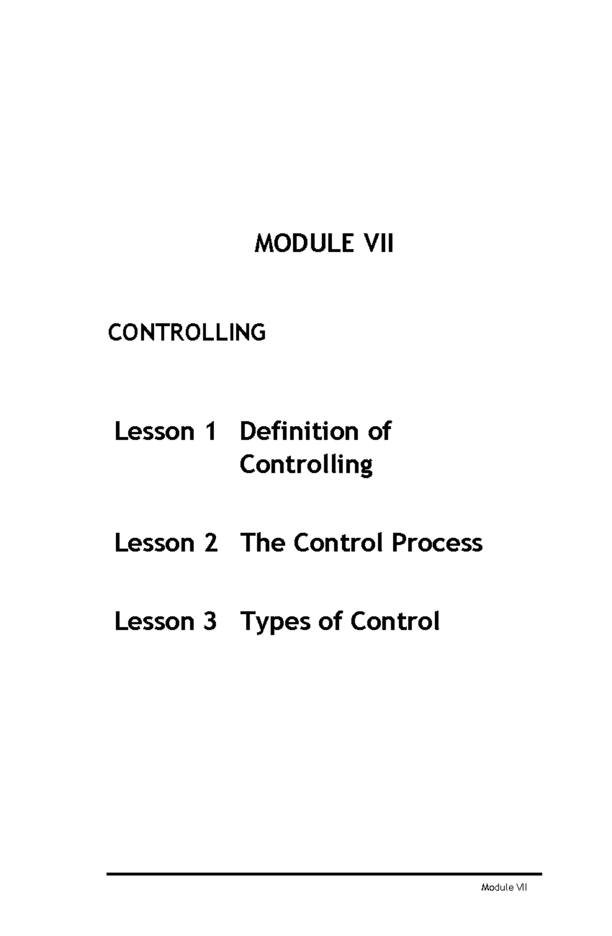 EE 163 Module VII - Controlling Concepts and Processes Study Guide ...