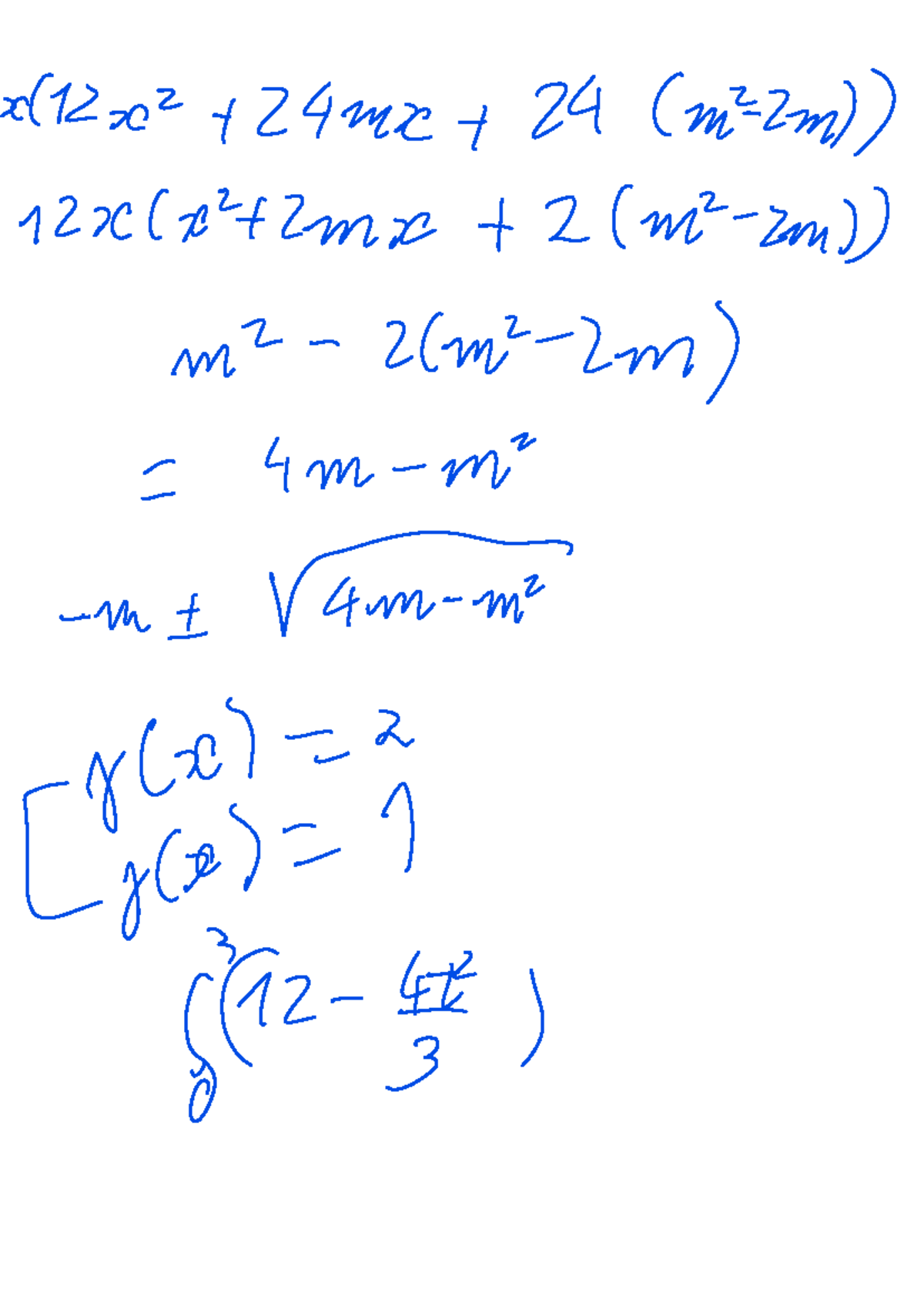 Mathematics Lecture Notes: Advanced Calculations and Theorems (MATH 21 ...