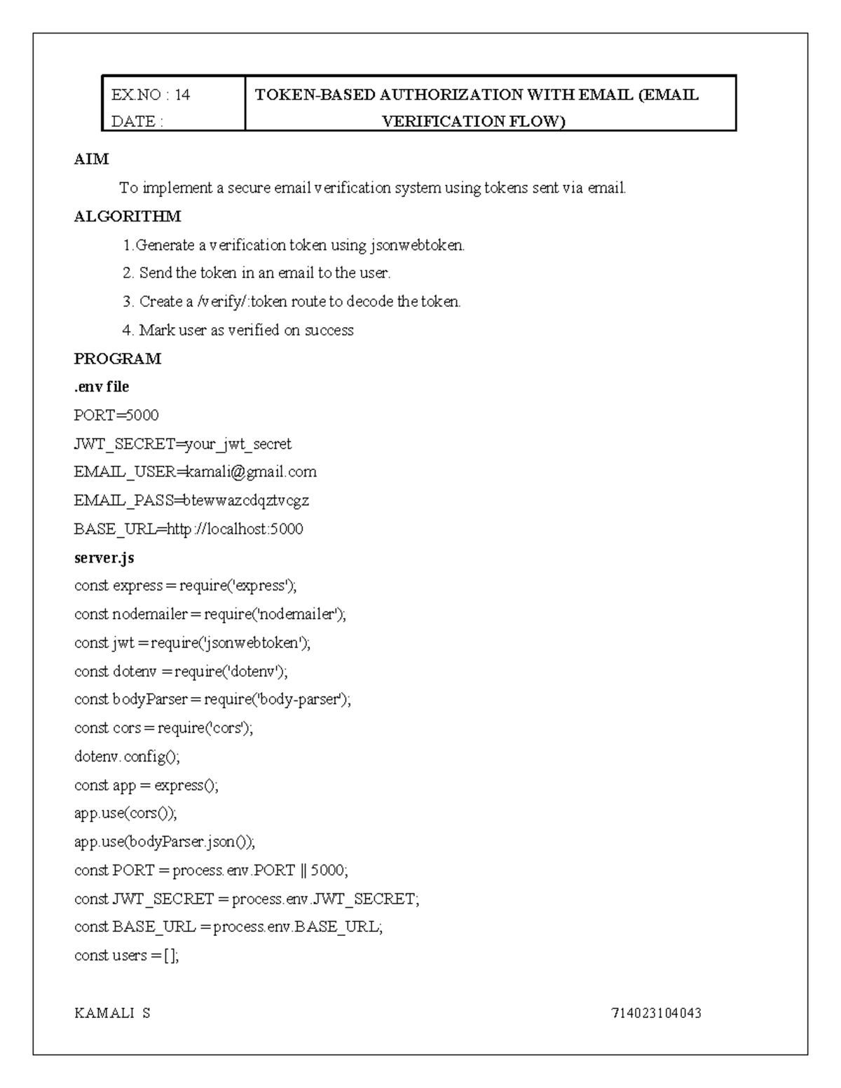 MCA NOTES UNIT-4,5: Email Verification & AngularJS Applications - Studocu