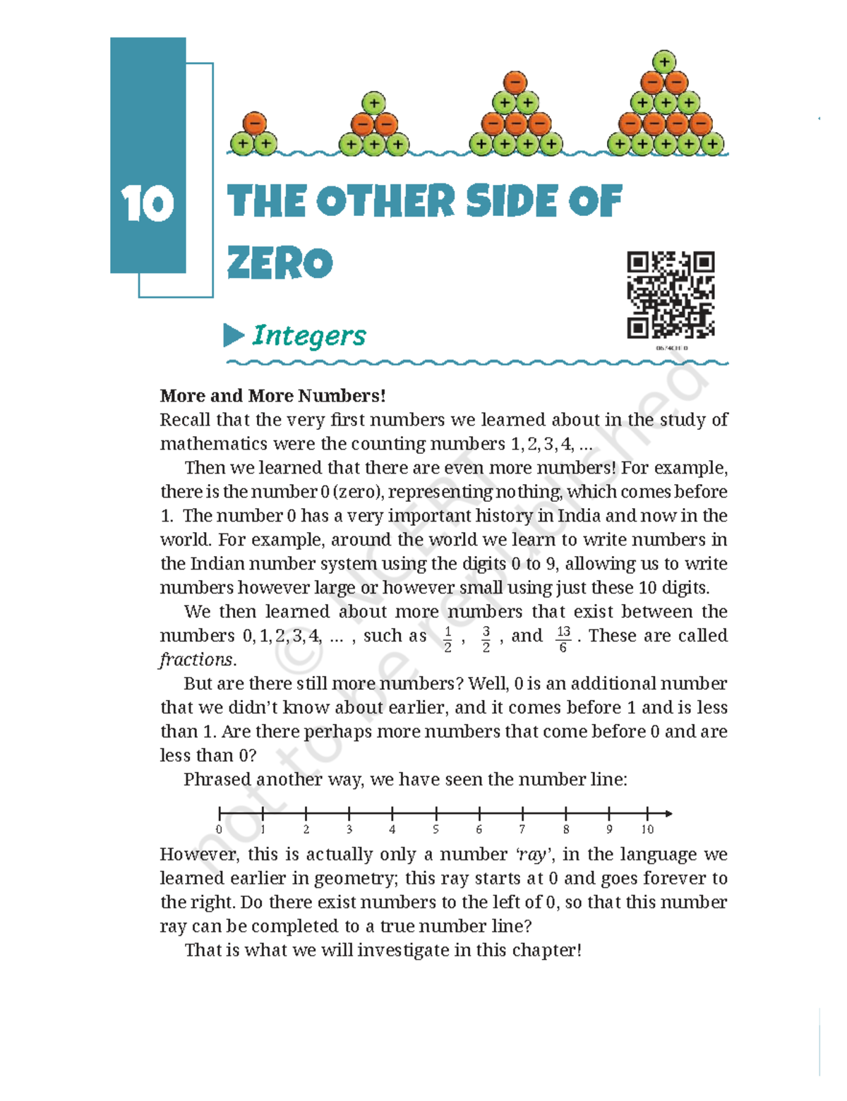 Fegp110 - Chapter 10: The Other Side of Zero - Exploring Integers - Studocu