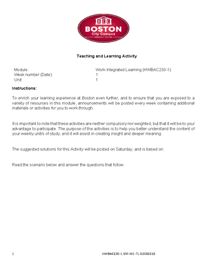 [Solved] REQUIRED 11 12 Prepare a onepage cover letter for the 2026 ...