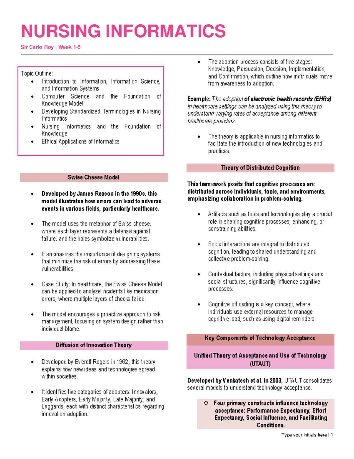 Nursing Informatics Prelims Concept (Repaired) - NURSING INFORMATICS ...