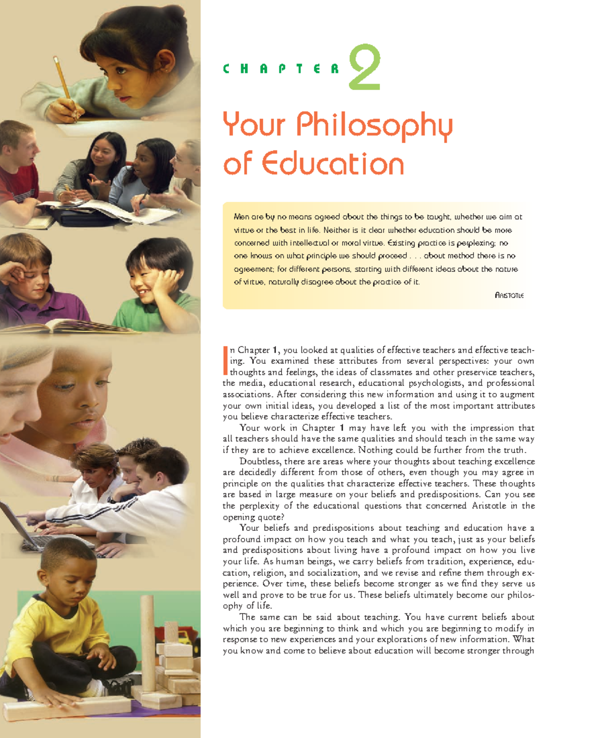 Philosophy of Education: Insights and Reflections on Teaching - Studocu