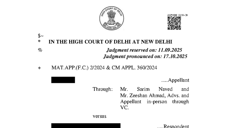 Rita Raj vs Pabitra Roy Chaudhuri: Judgment on Cruelty Appeal (MAT.APP ...