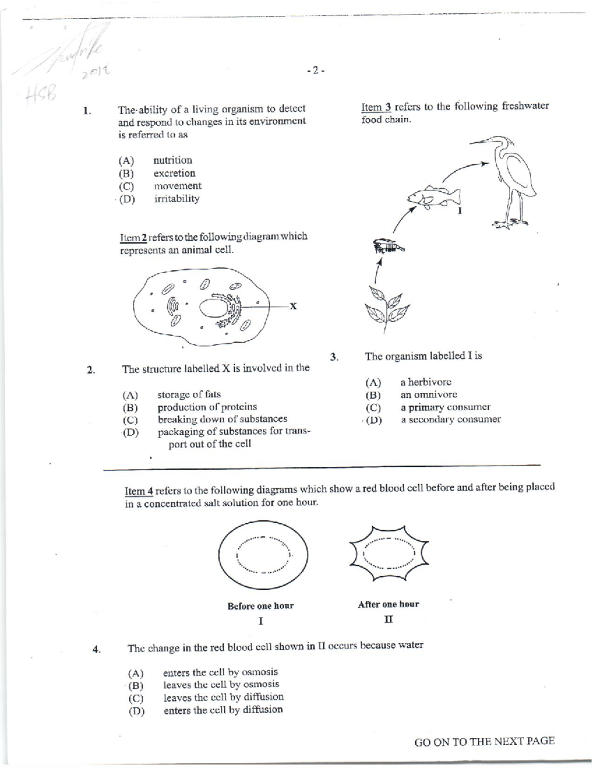 HSB Past Exam Papers Collection for Study and Revision - Studocu