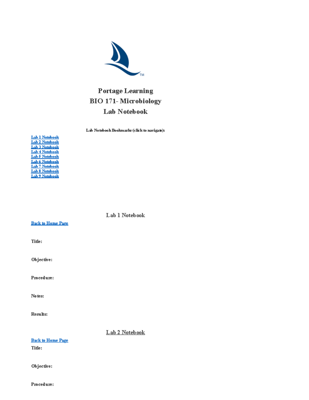 BIOD 171 Microbiology Lab Notebook: Comprehensive Lab Guides - Studocu