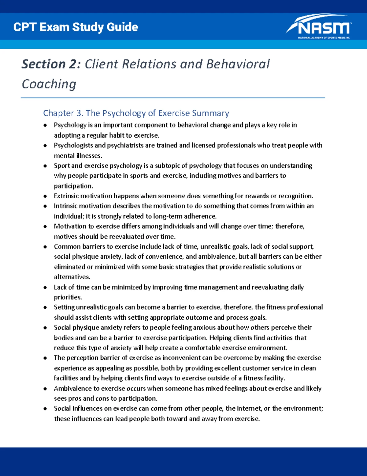 CPT Exam Study Guide: Essential Posture & Movement Assessments ...