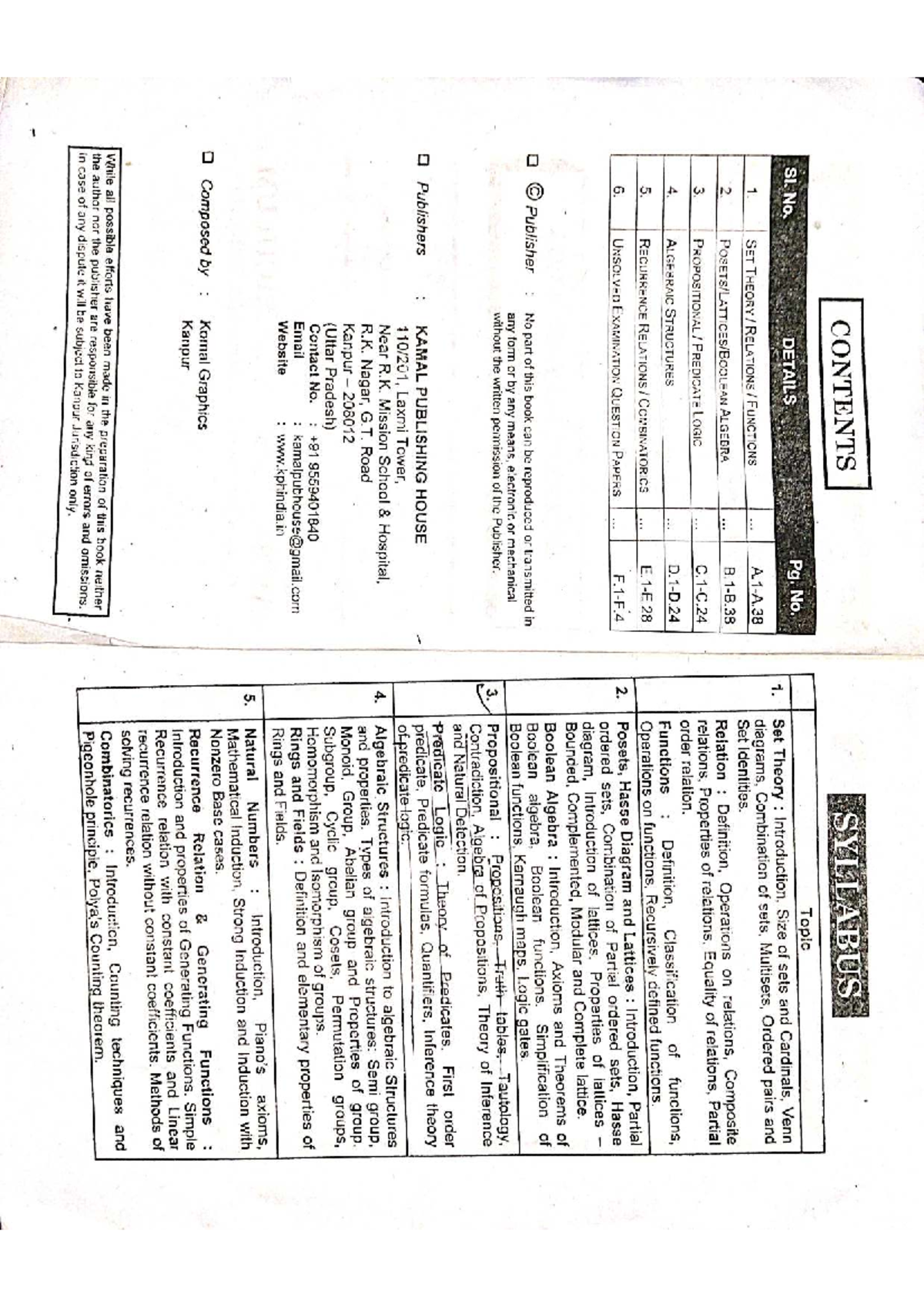 KPH FOR MCA: Comprehensive Guide to Discrete Mathematics - Studocu