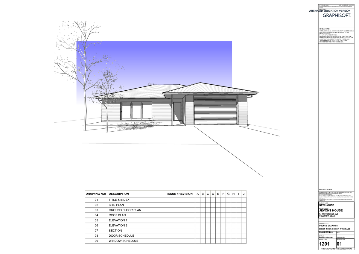 JEVONS HOUSE COUNCIL DRAWINGS SET (1201) - SAMPLE SET - Studocu