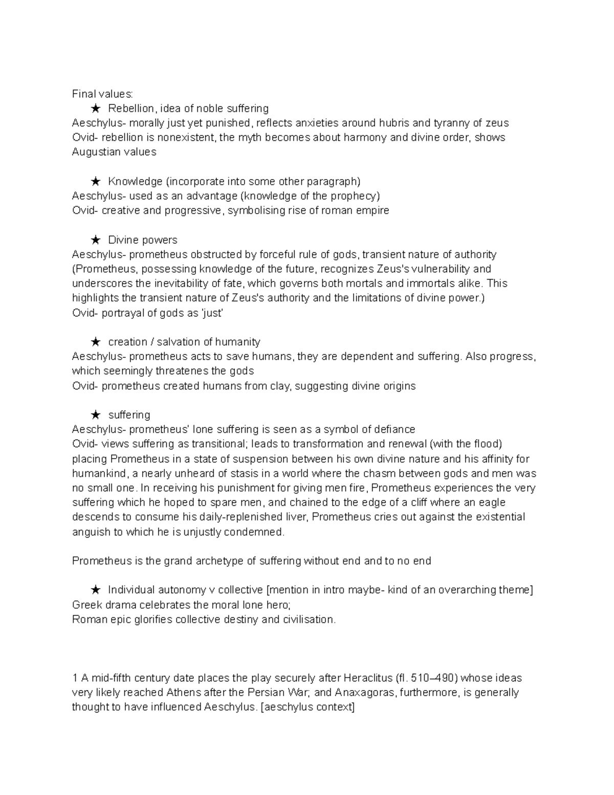 Prometheus and Metamorphoses: Exploring Rebellion and Divine Order in ...