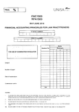 FAC1503 - Unisa - Financial Accounting Principles - Studocu