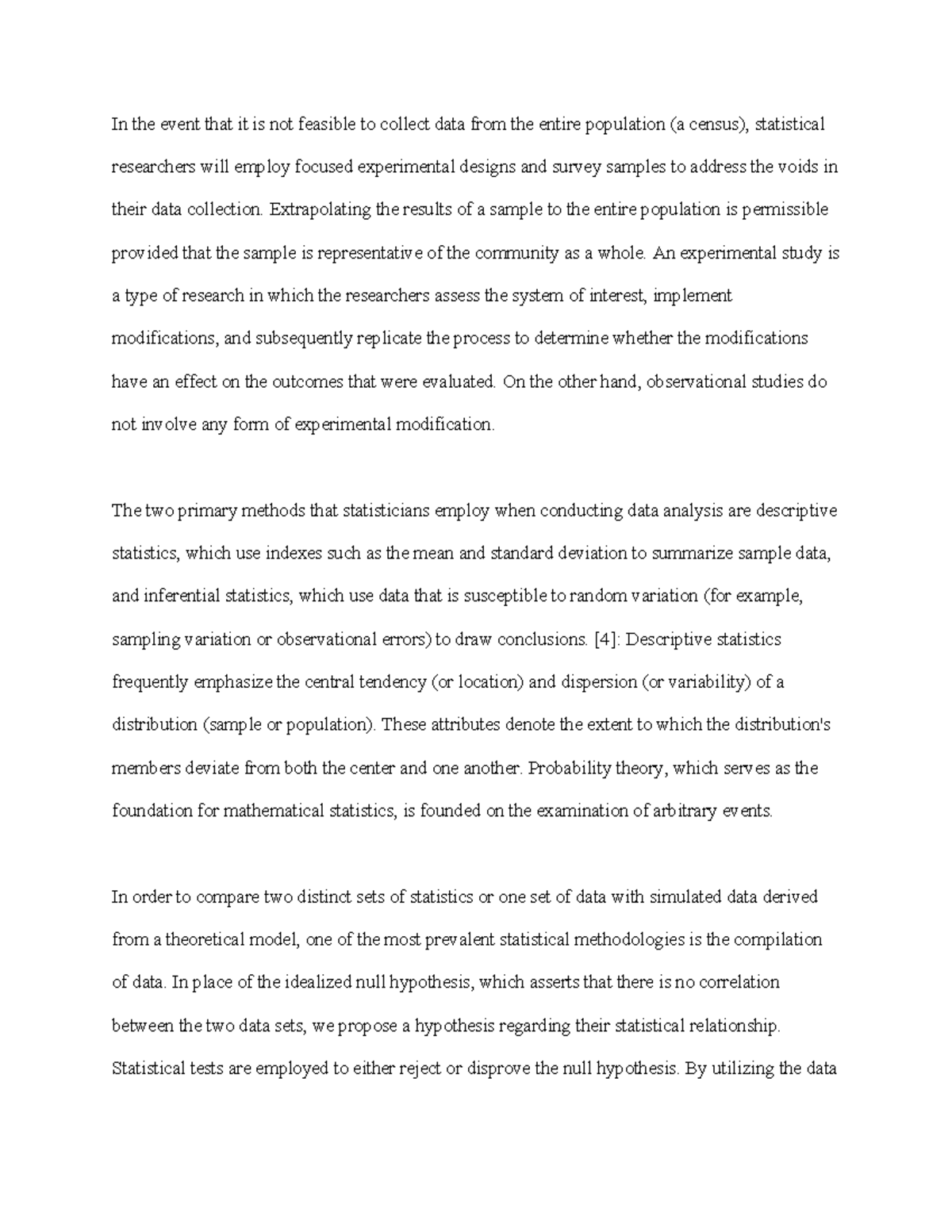 Statistical Methods: Experimental Designs & Data Analysis Techniques ...