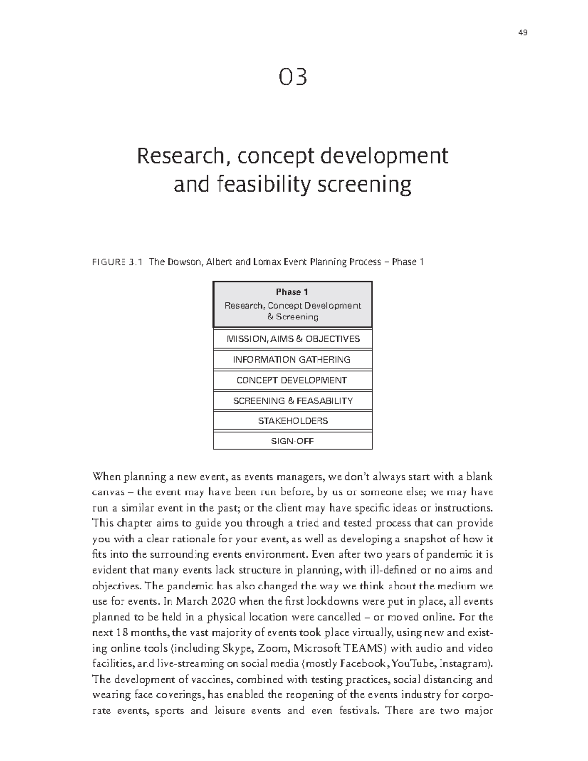 Chapter 3 EO - Research, Concept Development & Feasibility Screening in ...