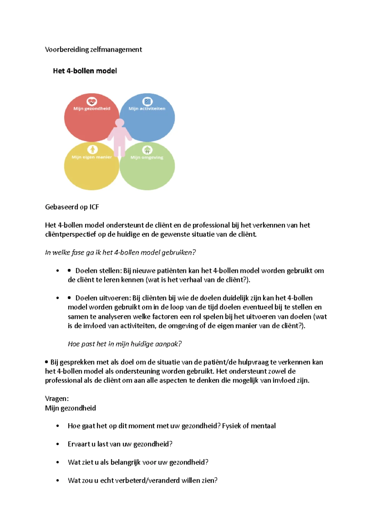 RPS-formulier - Formulier om multidisciplinair in te vullen - Functies ...