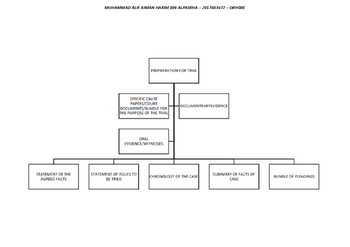 Pre-Trial Case Management (PTCM) Flow Chart Overview and Insights - Studocu