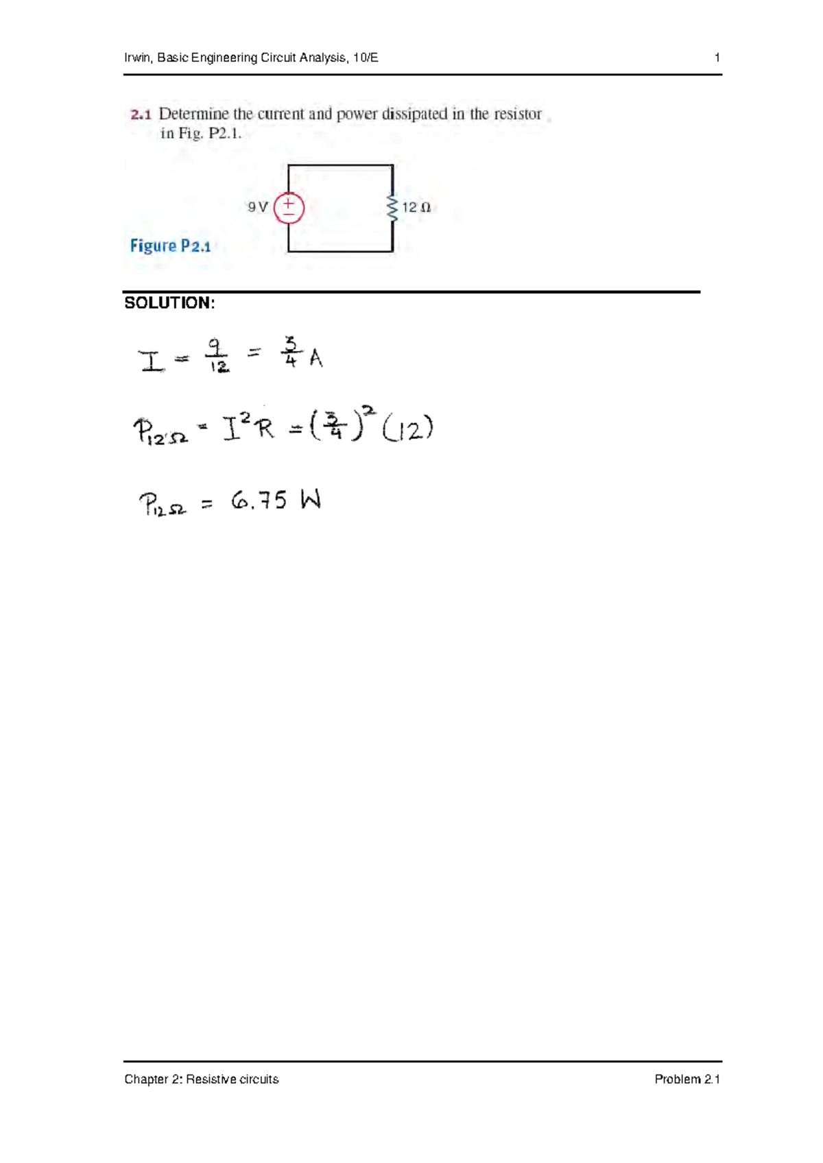 Basic-engineering-circuit-analysis-10th-edition-irwin-solution-manual ...
