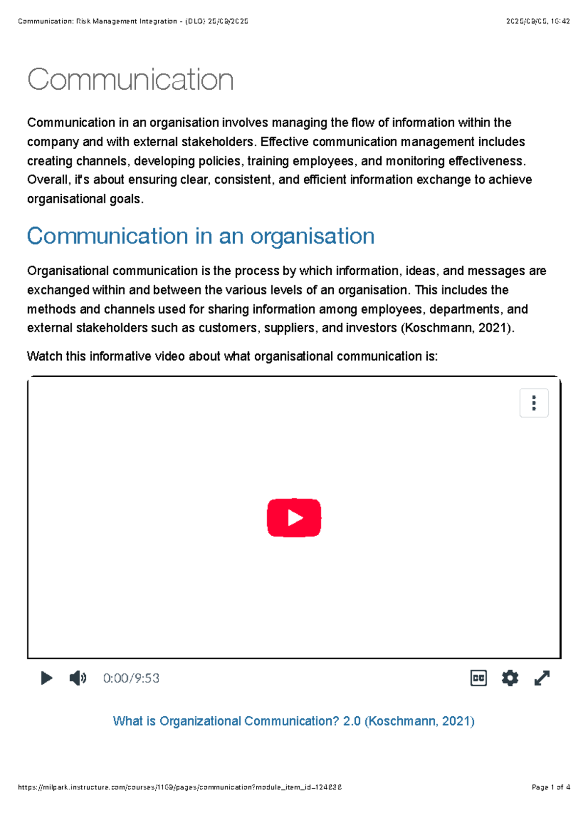Visual-Driven Reporting in Risk Management Integration (DLO) 16:42 ...