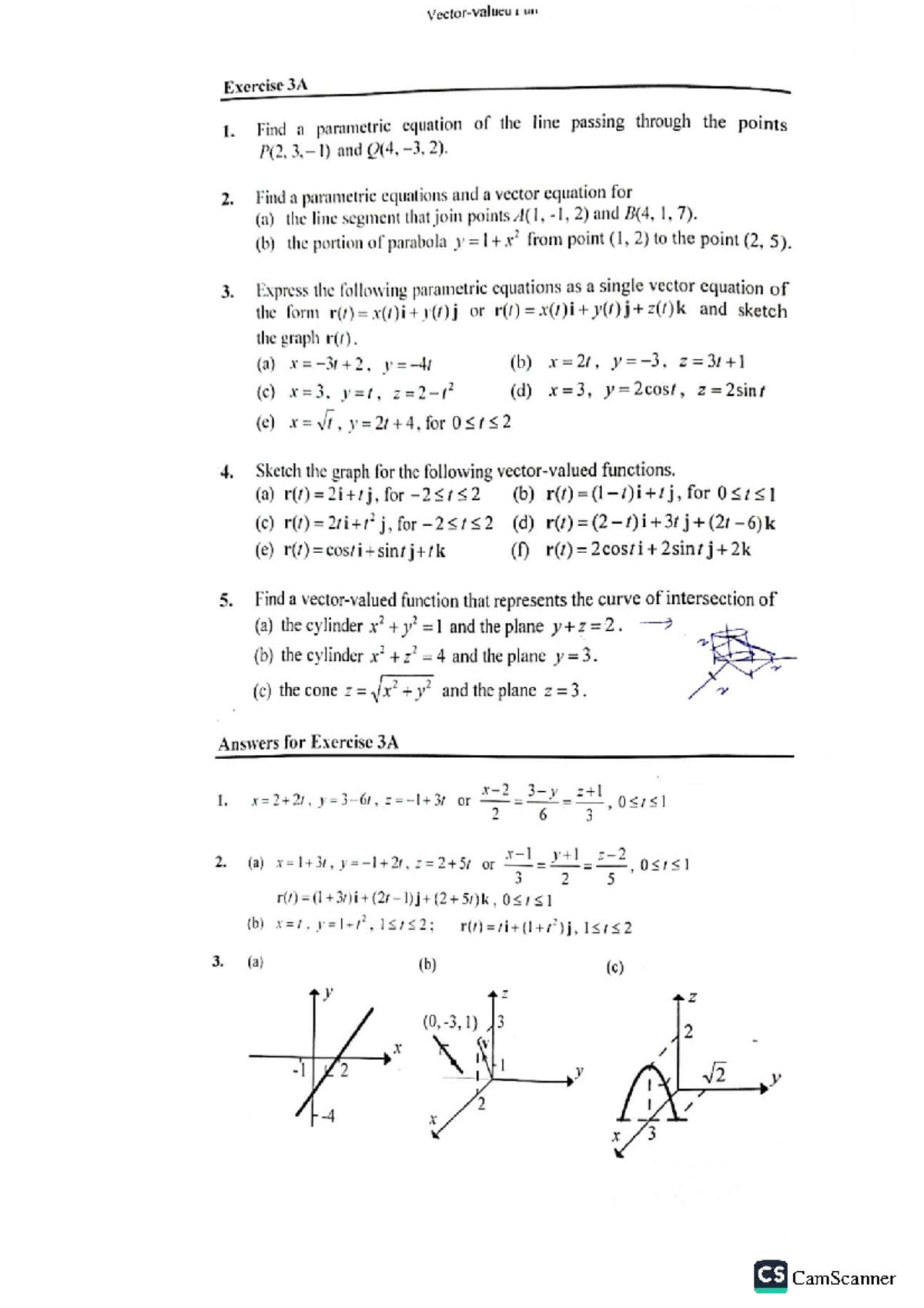 Chapter 4 - Engineering Math: Parametric Equations & Vector Analysis ...