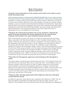 NR606finalrevie - final exam summary - Week 5 ADHD is a ...