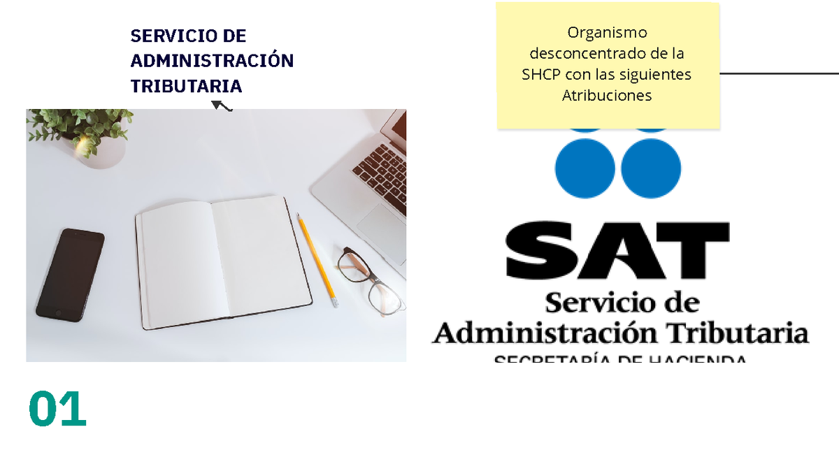 Infografía sobre Atribuciones del SAT y sus Funciones Clave - Studocu